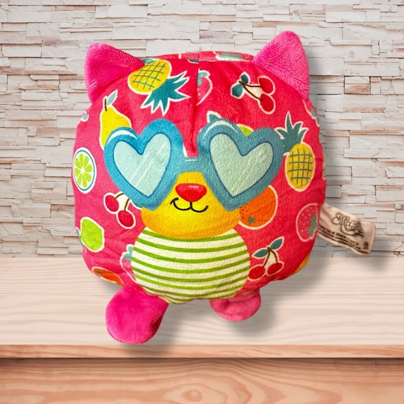 Misfittems | Cat | Show Giveaway Misfittens Kitten Fruit Plush Pink ...